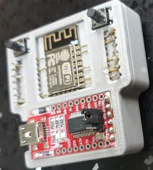 ESP-12E pogo pin programmer by thegrateman | Download free STL model ...