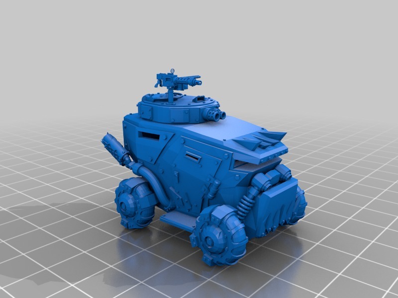 Orkz War Buggy by Milhause | Download free STL model | Printables.com
