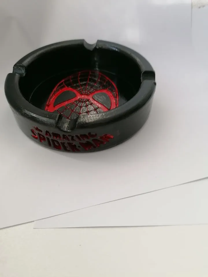Spiderman ashtray by 3D TISK | Download free STL model | Printables.com