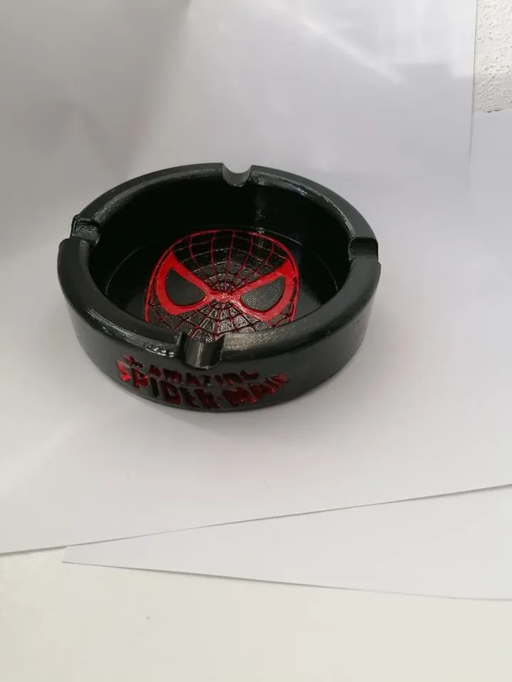 Spiderman ashtray by 3D TISK | Download free STL model | Printables.com
