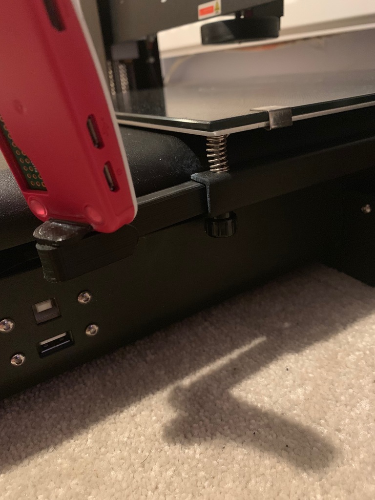 JGAurora A5 Raspberry Pi Zero Mount (Octoprint) by Chris Hawkins ...
