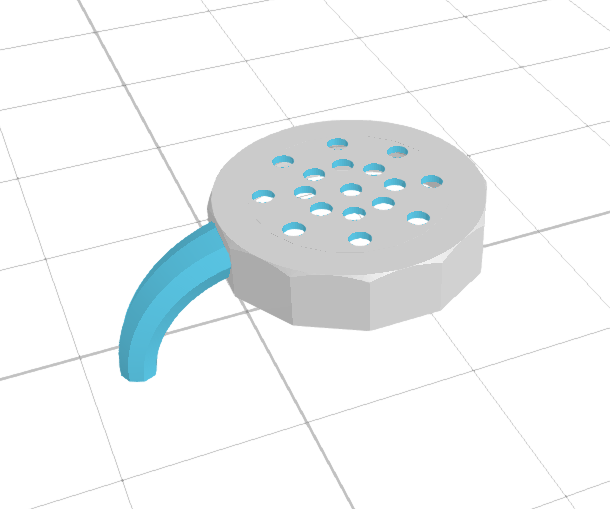 Strainer/Shaker Mason Jar Lid by Miranda P | Download free STL model ...