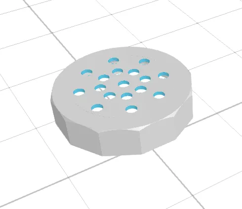 Strainer/Shaker Mason Jar Lid by Miranda P | Download free STL model ...