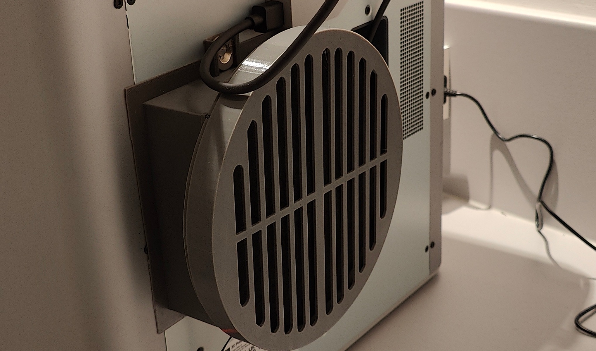 Bambu X1 exhaust fan housing by kspear | Download free STL model ...