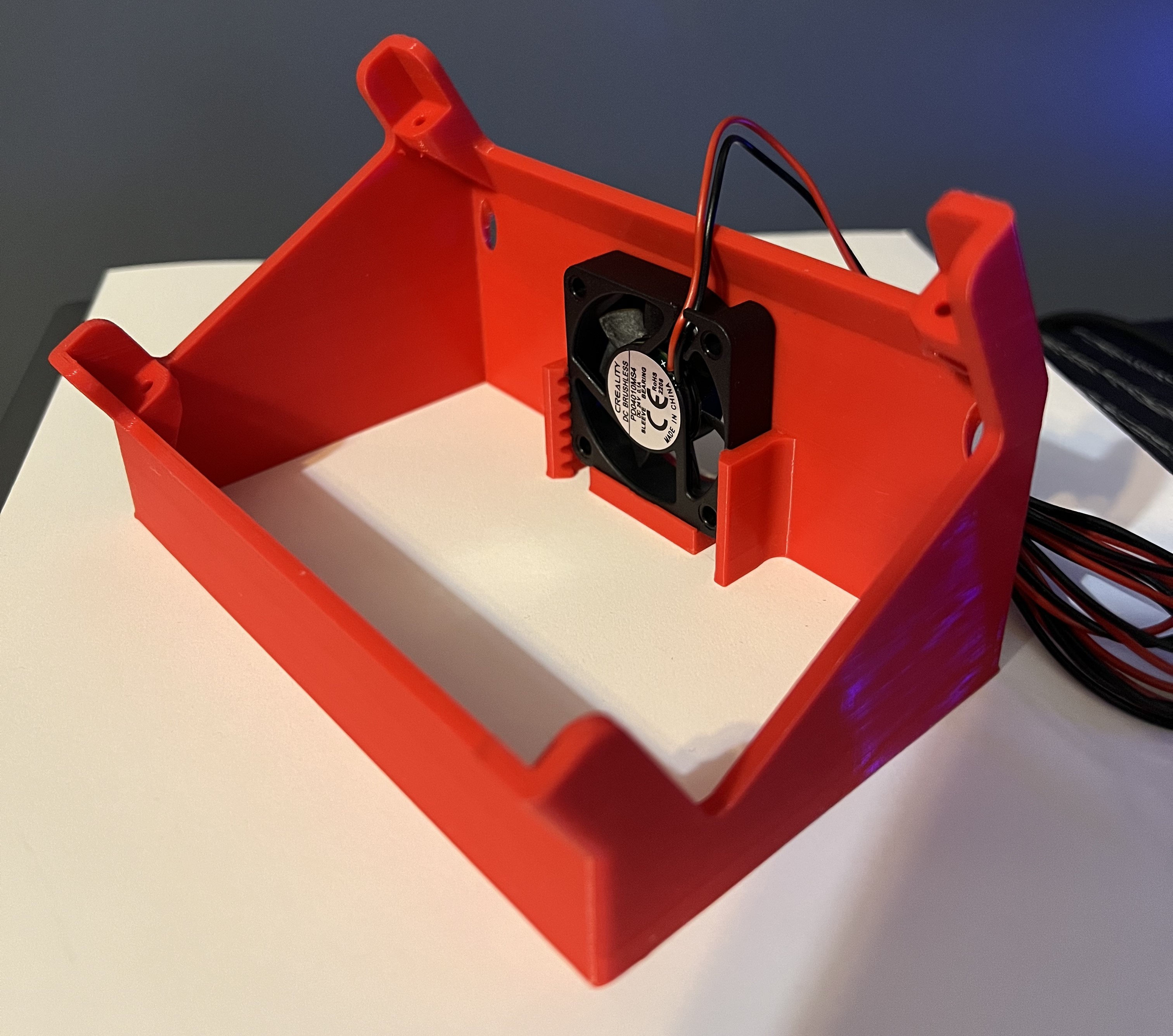 Floating Case for BTT TFT50 & Raspberry Pi - Fits 40x40mm Fan by ...