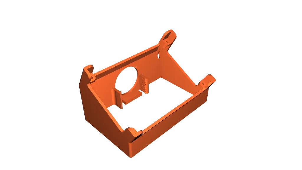 Floating Case for BTT TFT50 & Raspberry Pi - Fits 40x40mm Fan by dushall9 | Download free STL ...