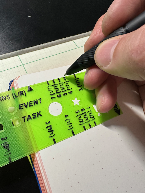 Journal Ruler by Monte | Download free STL model | Printables.com