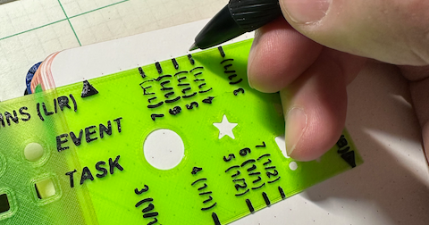 Journal Ruler by Monte | Download free STL model | Printables.com