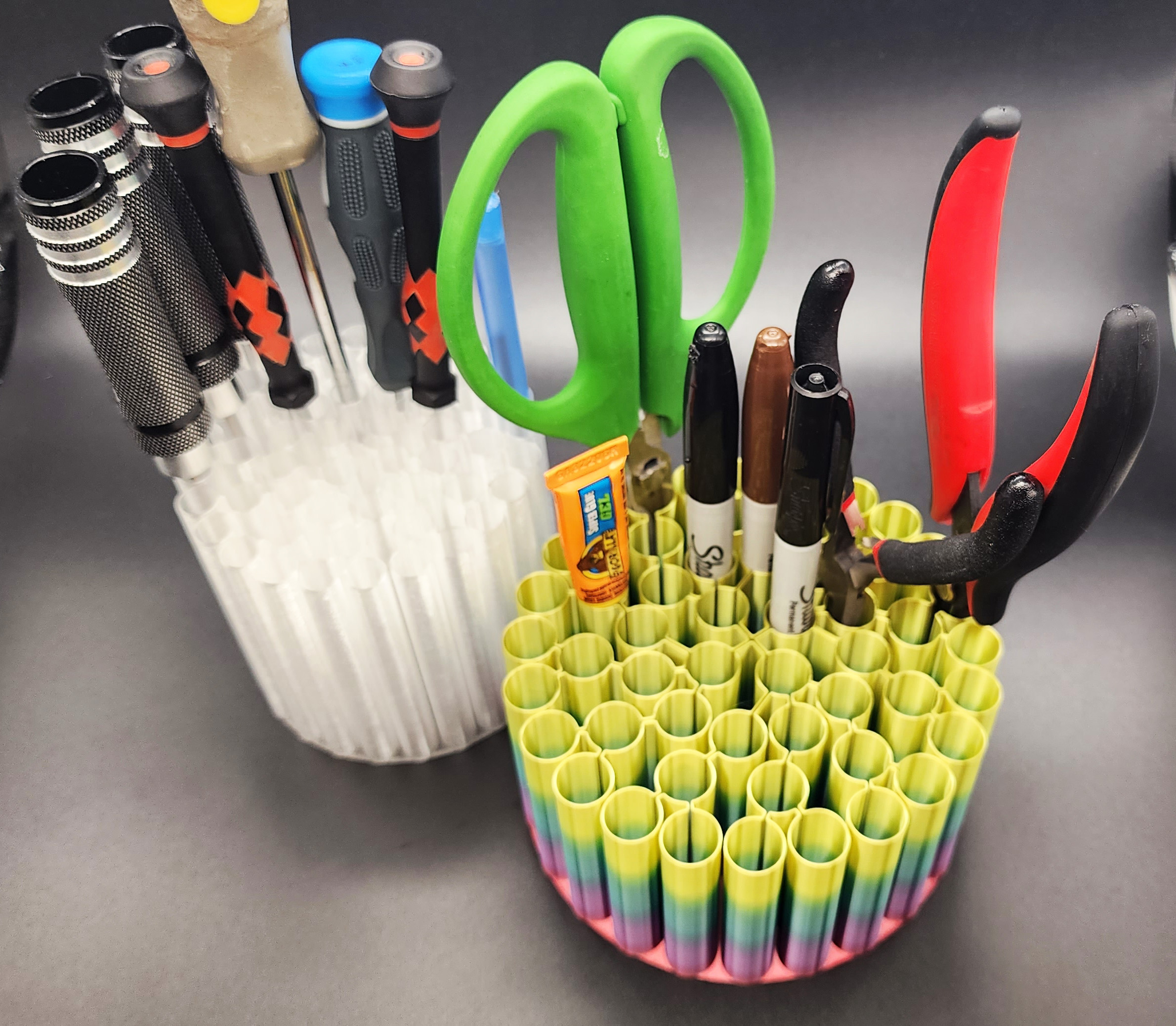 52 Compartment Vase Mode Caddy by Triple G Workshop | Download free STL ...