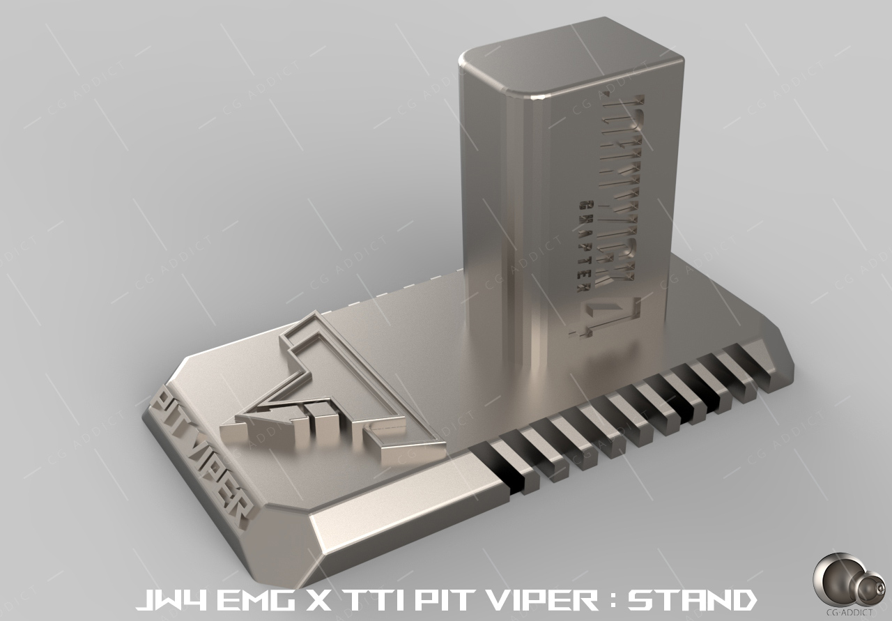 EMG x TTI JW4 Pit Viper Stand by CGaddict | Download free STL model ...