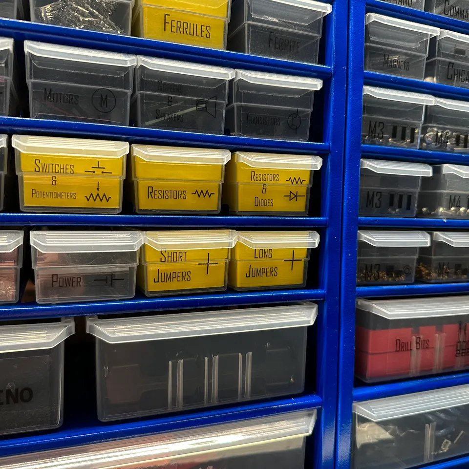 Parts Organizer Dividers by sdgsean | Download free STL model ...