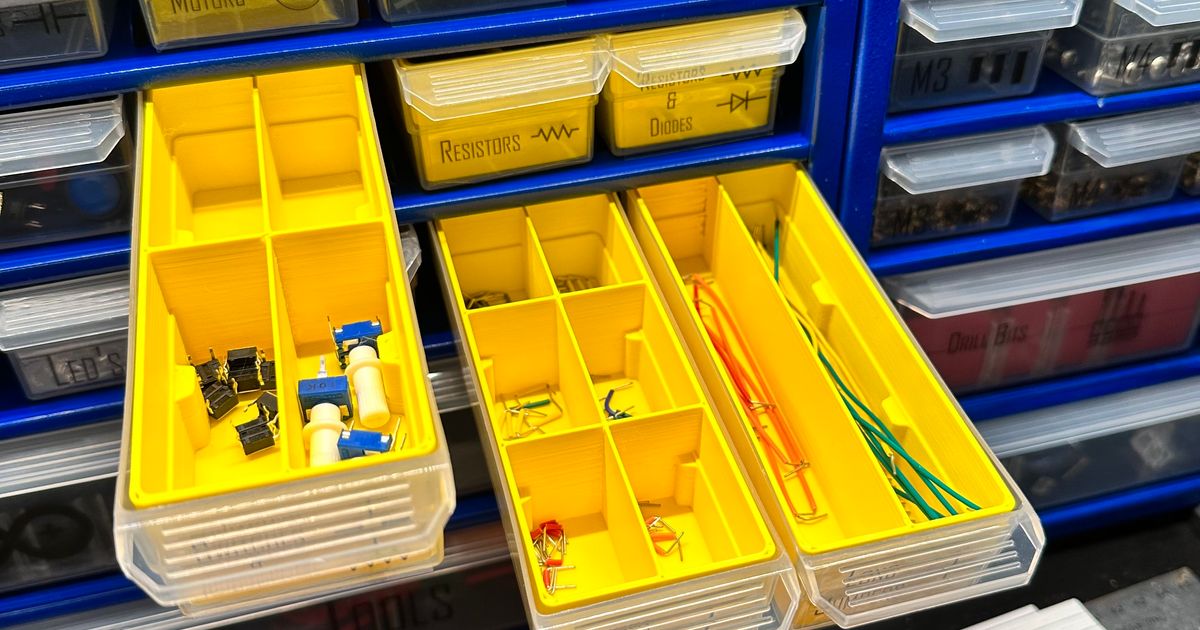 Parts Organizer Dividers by sdgsean | Download free STL model ...