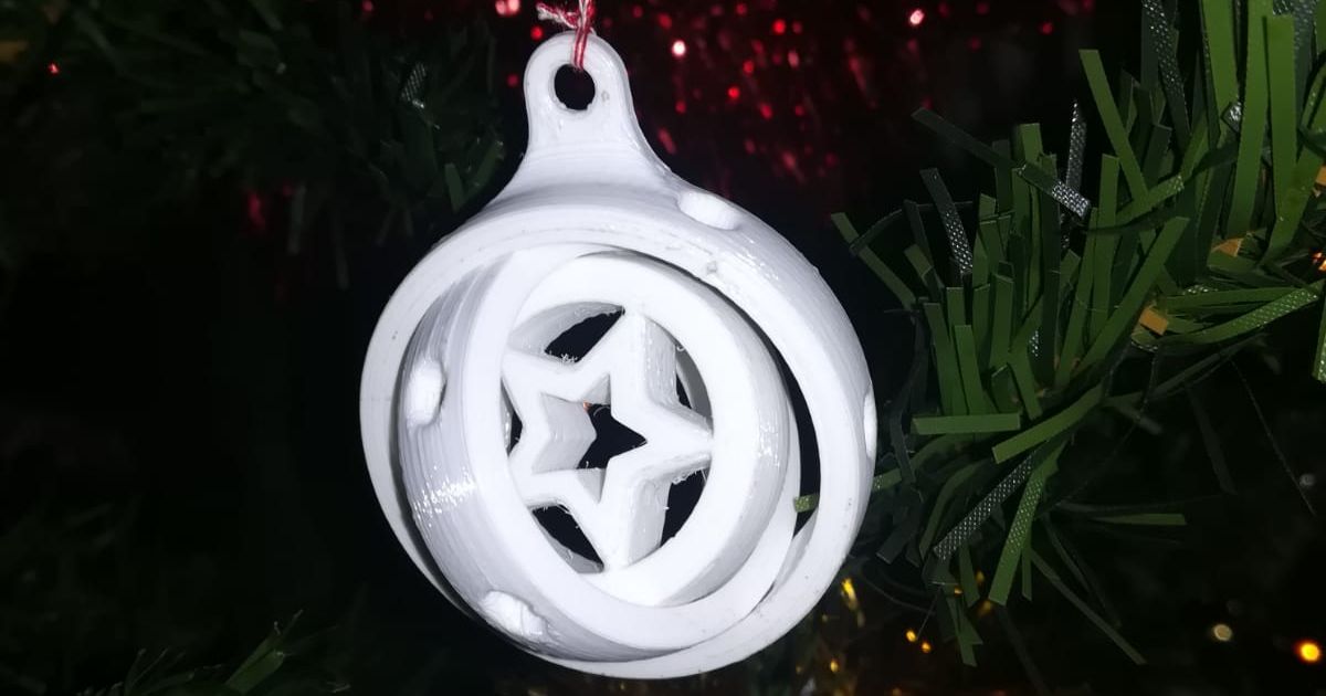 Gyro Christmas Globe Ornament by AndyChriss123 | Download free STL ...