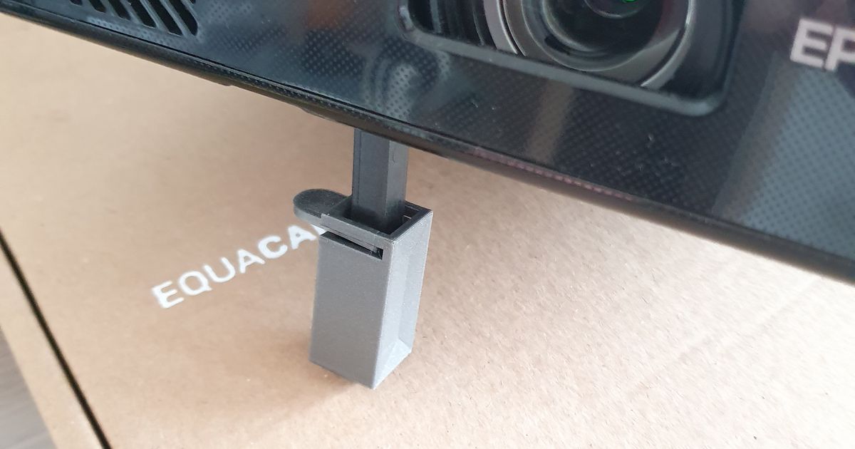 Projector leg riser (parametric) by Yourigh | Download free STL model ...