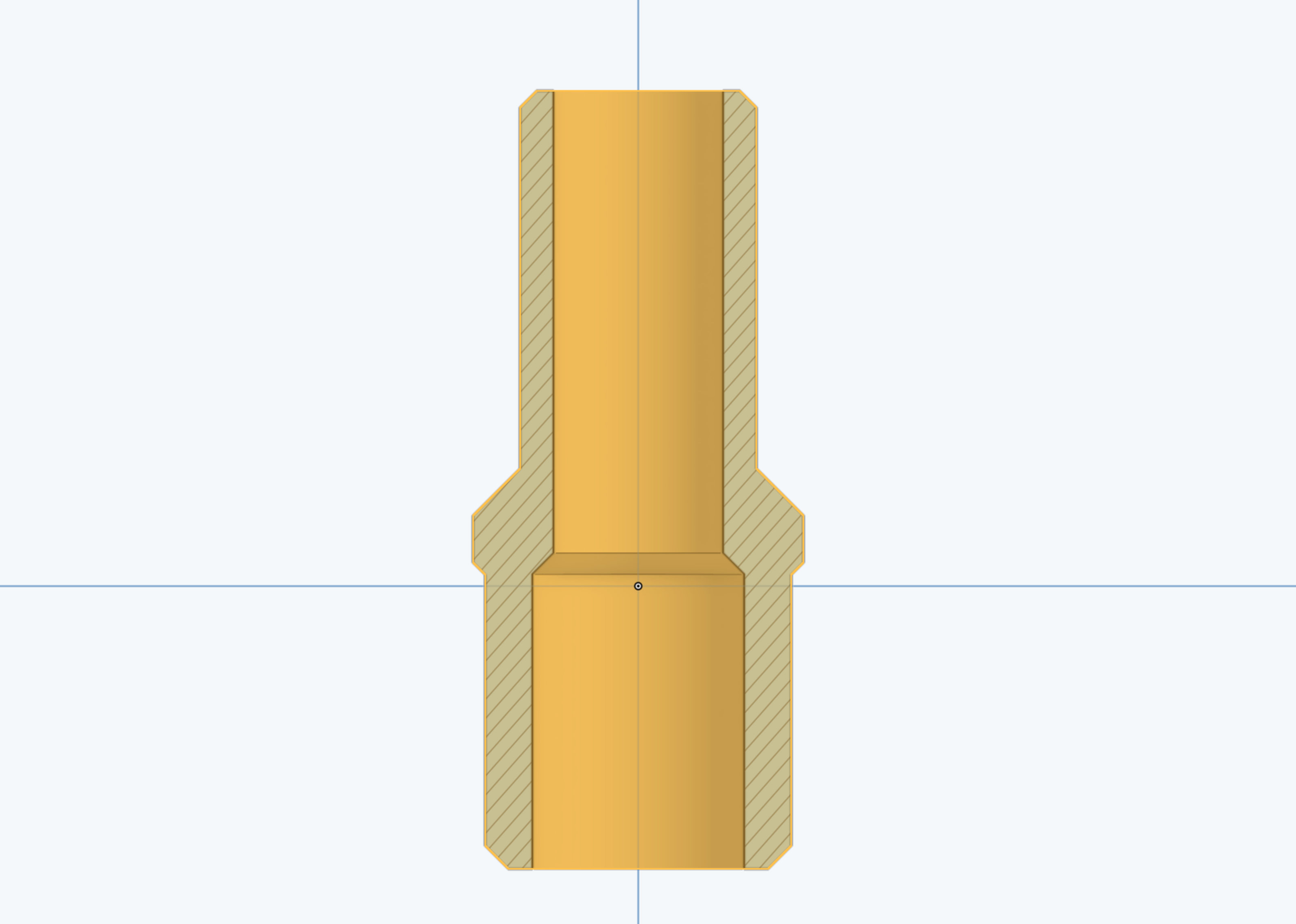 Parametric Pipe Adapter by Rafael | Download free STL model ...