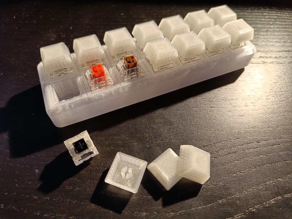 Blank cap for Kailh Box keyboard switches by Thijmnesoy | Download free ...