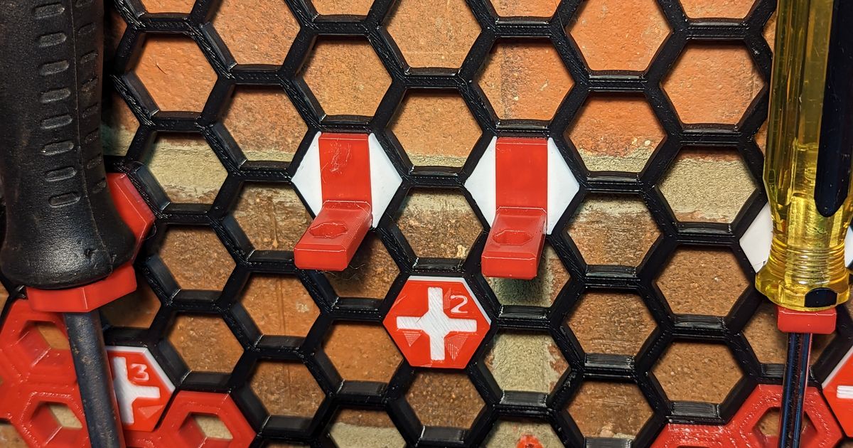 Effortless Easy Insert Filler - HSW Honeycomb Storage Wall by Isoceth ...