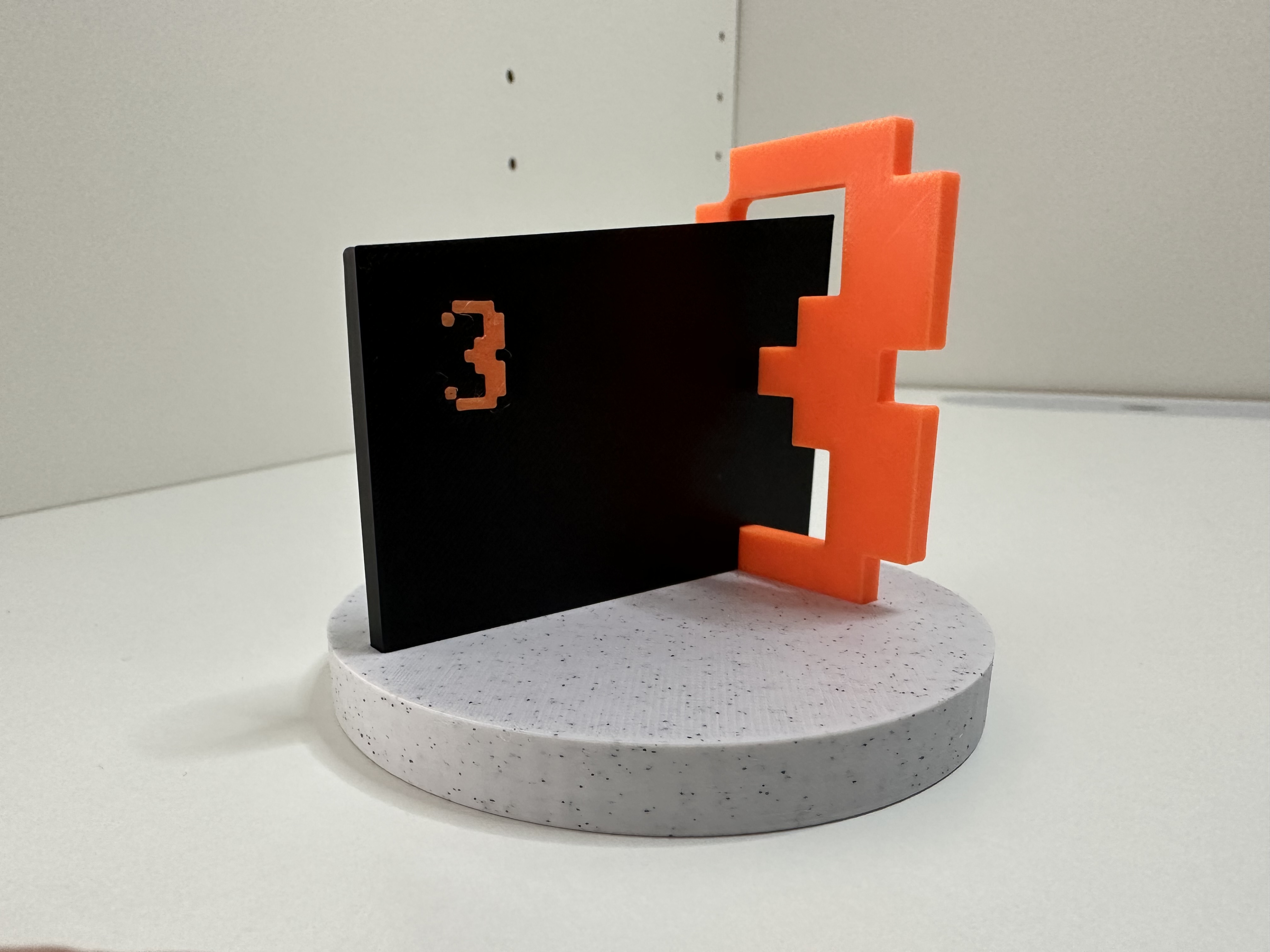 Apple 3 Infinite Loop Sign By Bas Van Der Ploeg Download Free Stl Model 