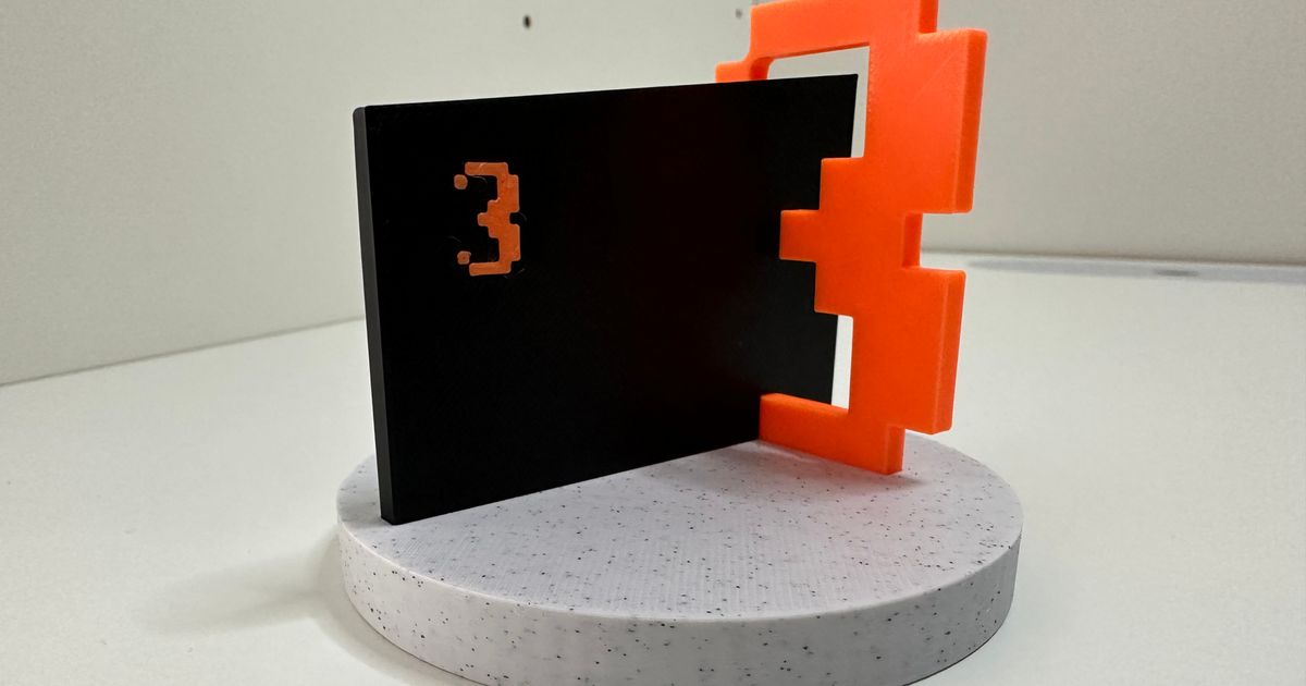 Apple 3 Infinite Loop Sign by Bas van der Ploeg | Download free STL ...