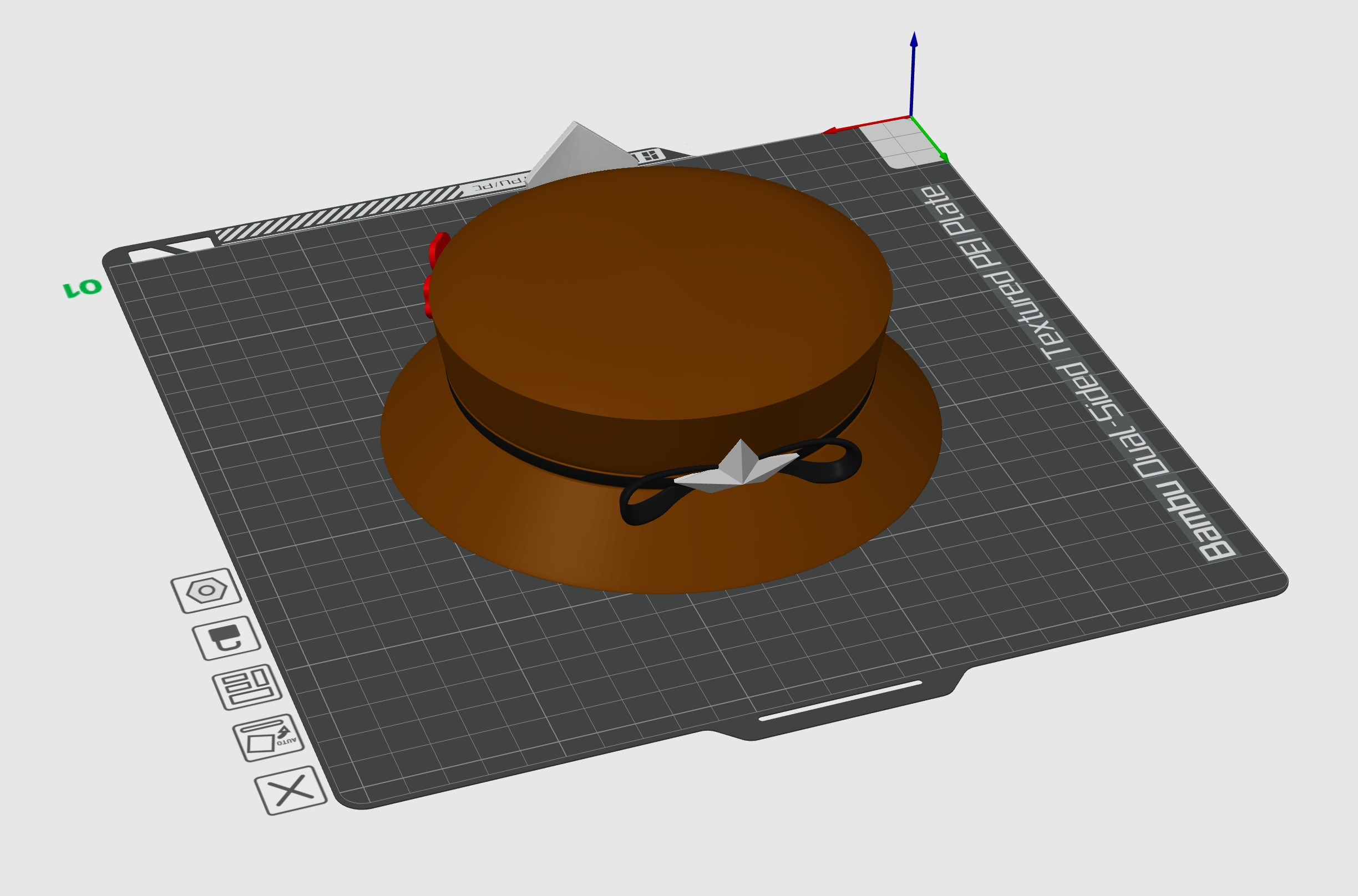 Genshin Hu Tao/Boo Tao Hat by Grzegorz | Download free STL model ...