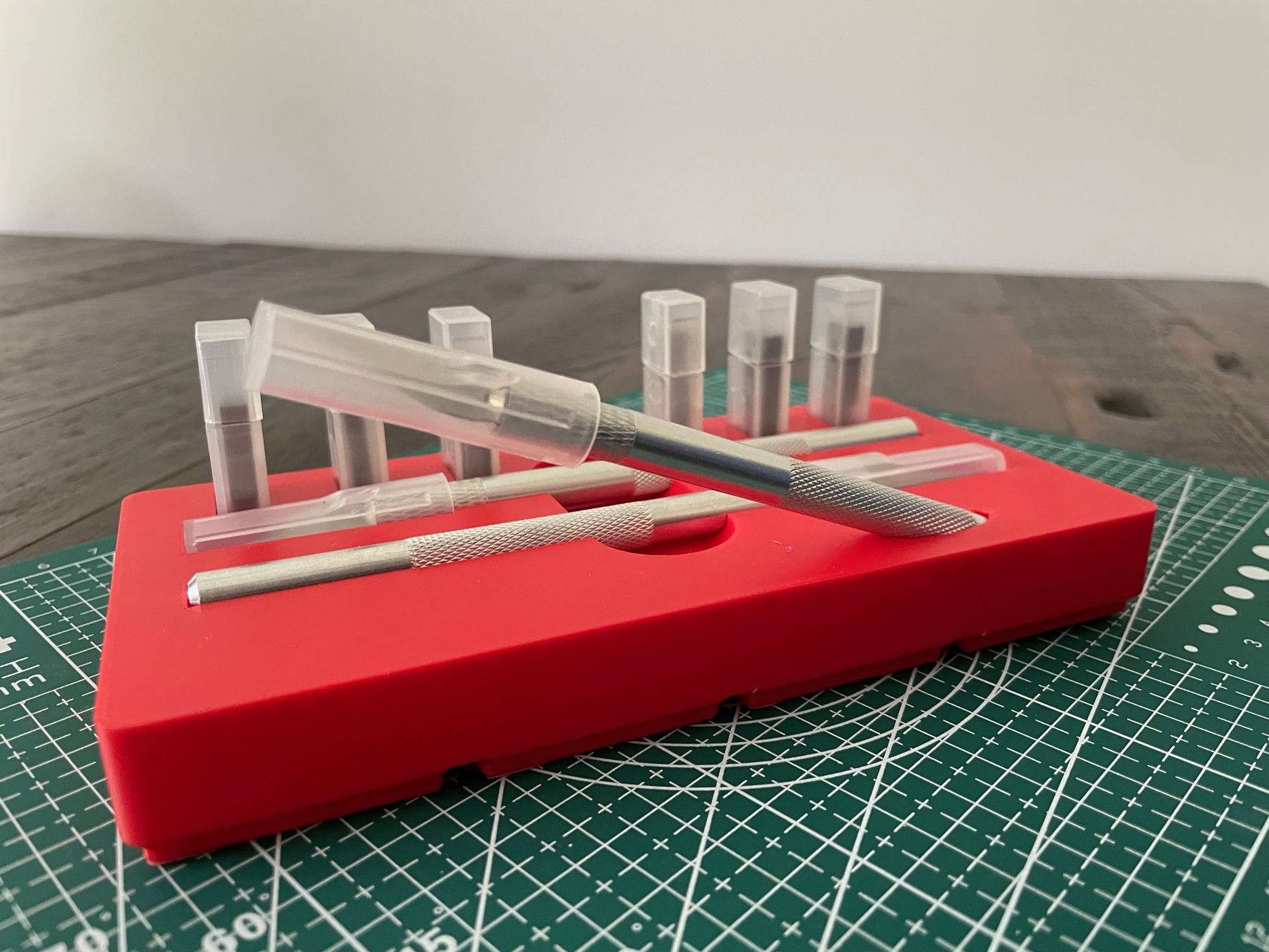 Gridfinity Scapel Tray by Ov4l8alls | Download free STL model ...