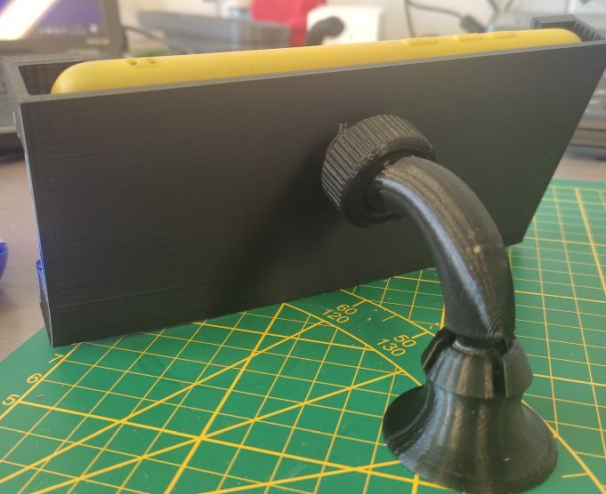 table cell phone holder by jacknife1962 | Download free STL model ...