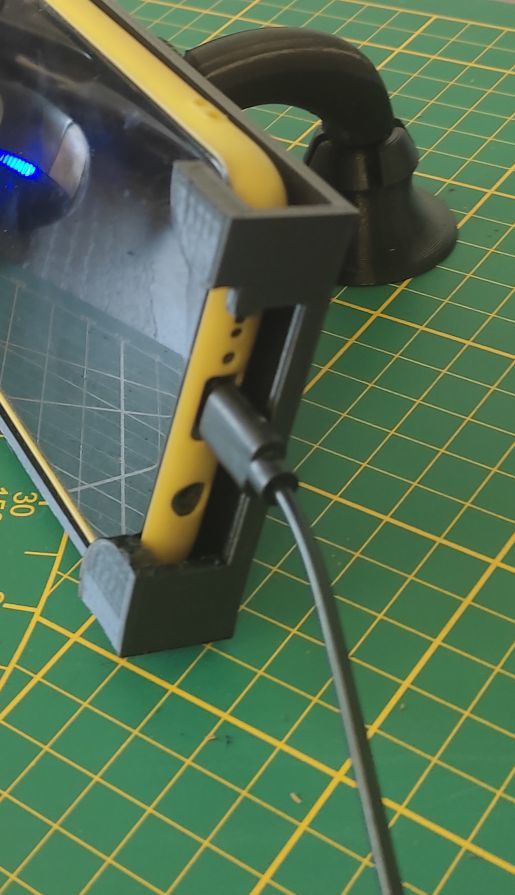table cell phone holder by jacknife1962 | Download free STL model ...