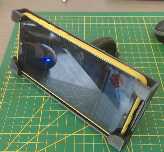 Table Cell Phone Holder By Jacknife1962 Download Free Stl Model