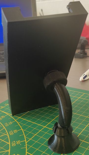 table cell phone holder by jacknife1962 | Download free STL model ...