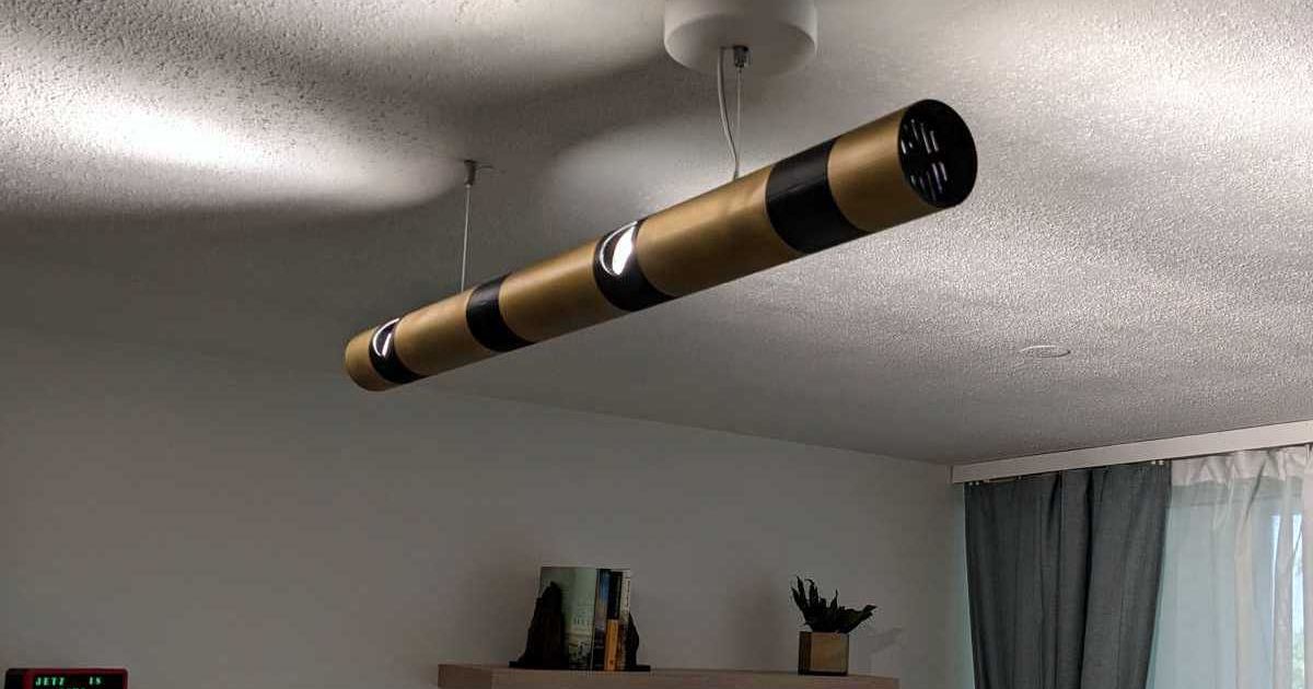 Modular Ceiling Lights by bunnyology | Download free STL model ...