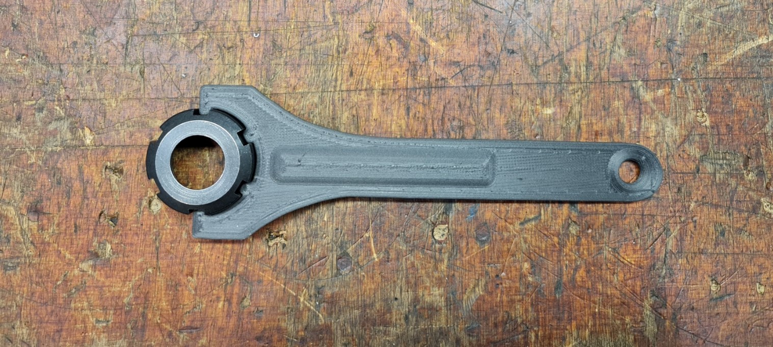ER 25 key/wrench by Tprock | Download free STL model | Printables.com