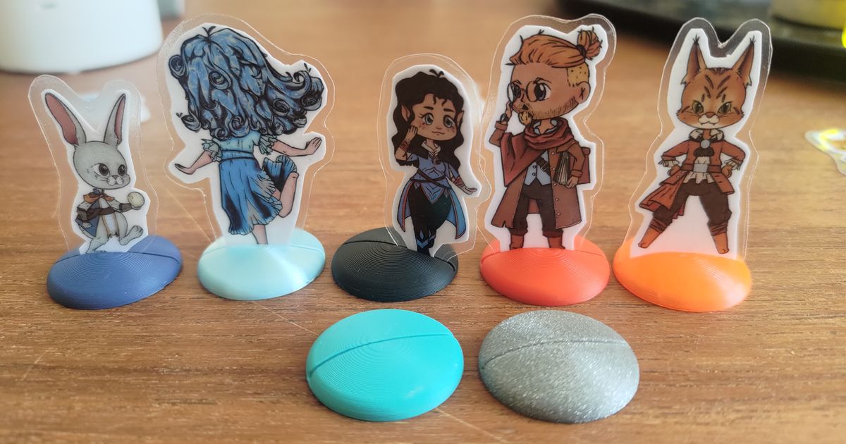 Pawn base by Sebastian Bang | Download free STL model | Printables.com