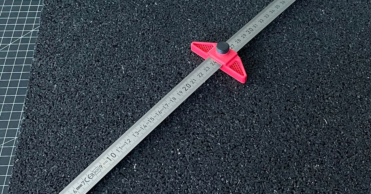 Streichmaß für Stahllineal 17,9mm breite/ Marking gauge for steel ruler ...