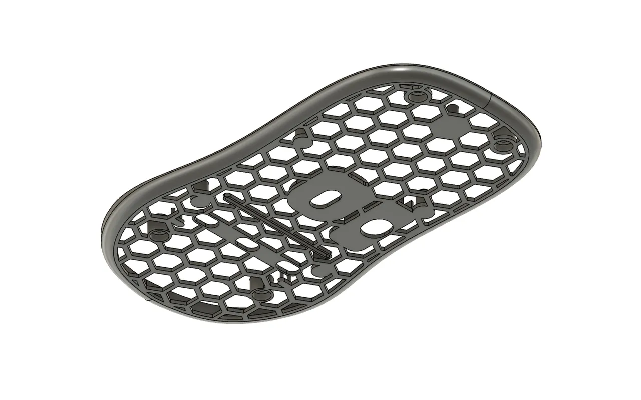 Vaxee XE Wireless 3D Printed base by Joshuanate | Download free STL ...