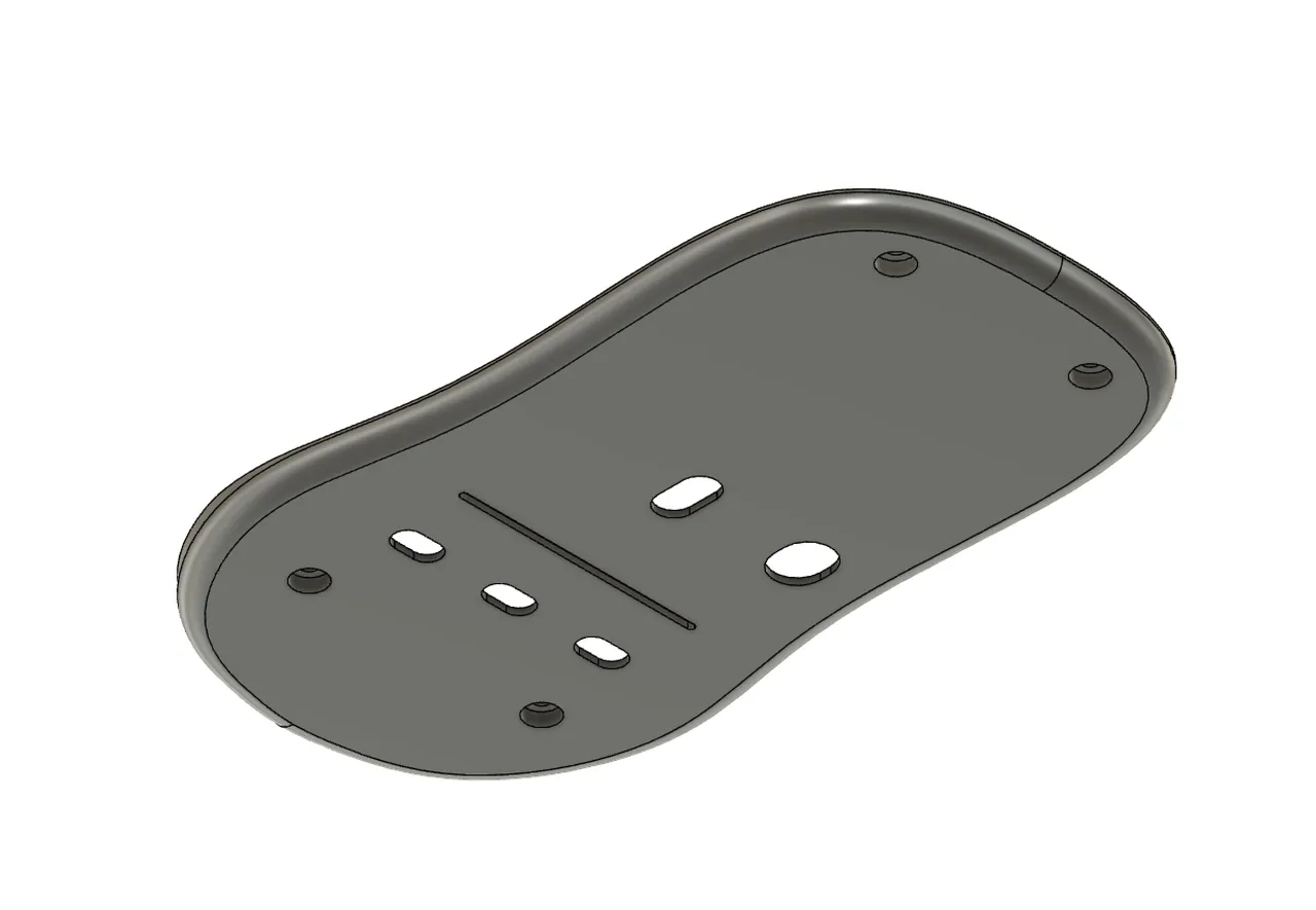 Vaxee XE Wireless 3D Printed base by Joshuanate | Download free STL ...