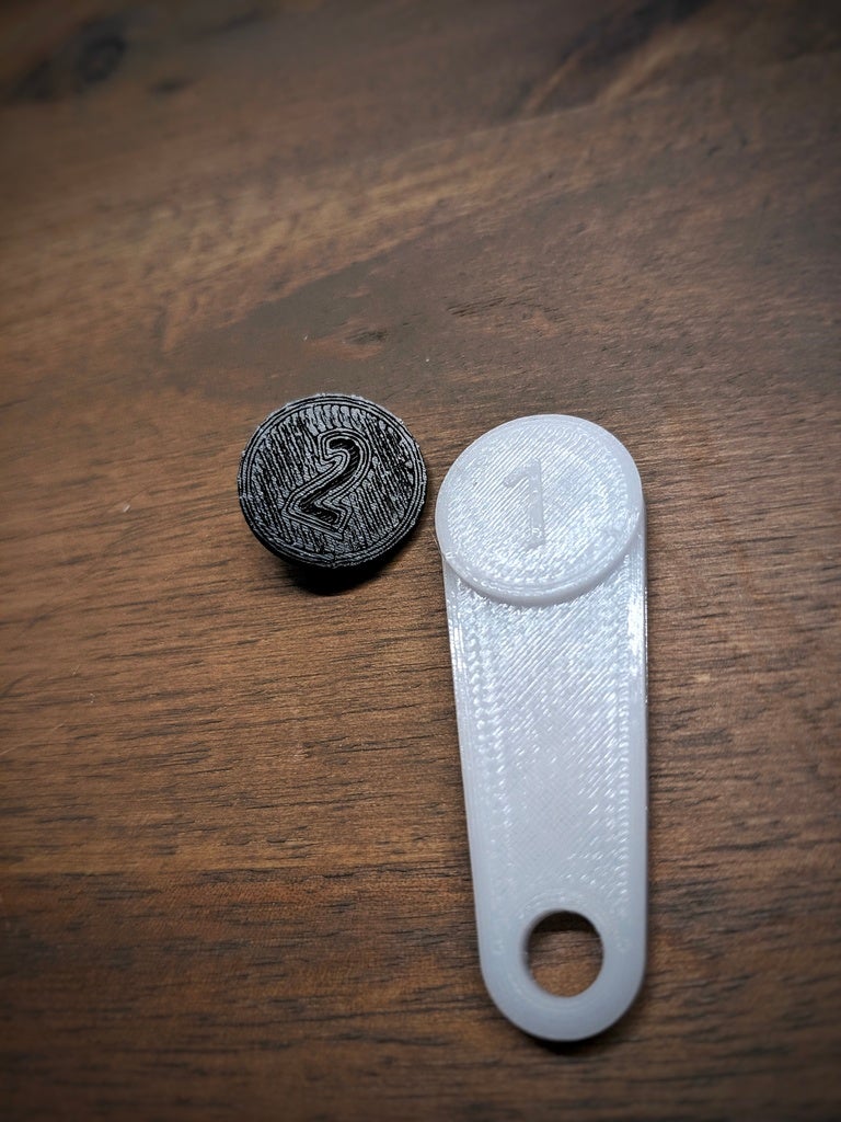 Simple Magnetic Key for Hall Sensors by padigree | Download free STL ...