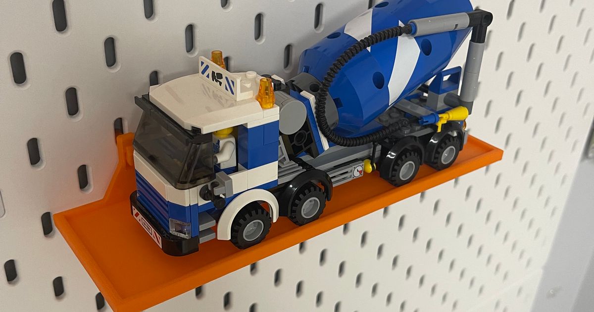 Lego / Matchbox King Size Shelf For IKEA Skadis by stefanwest ...