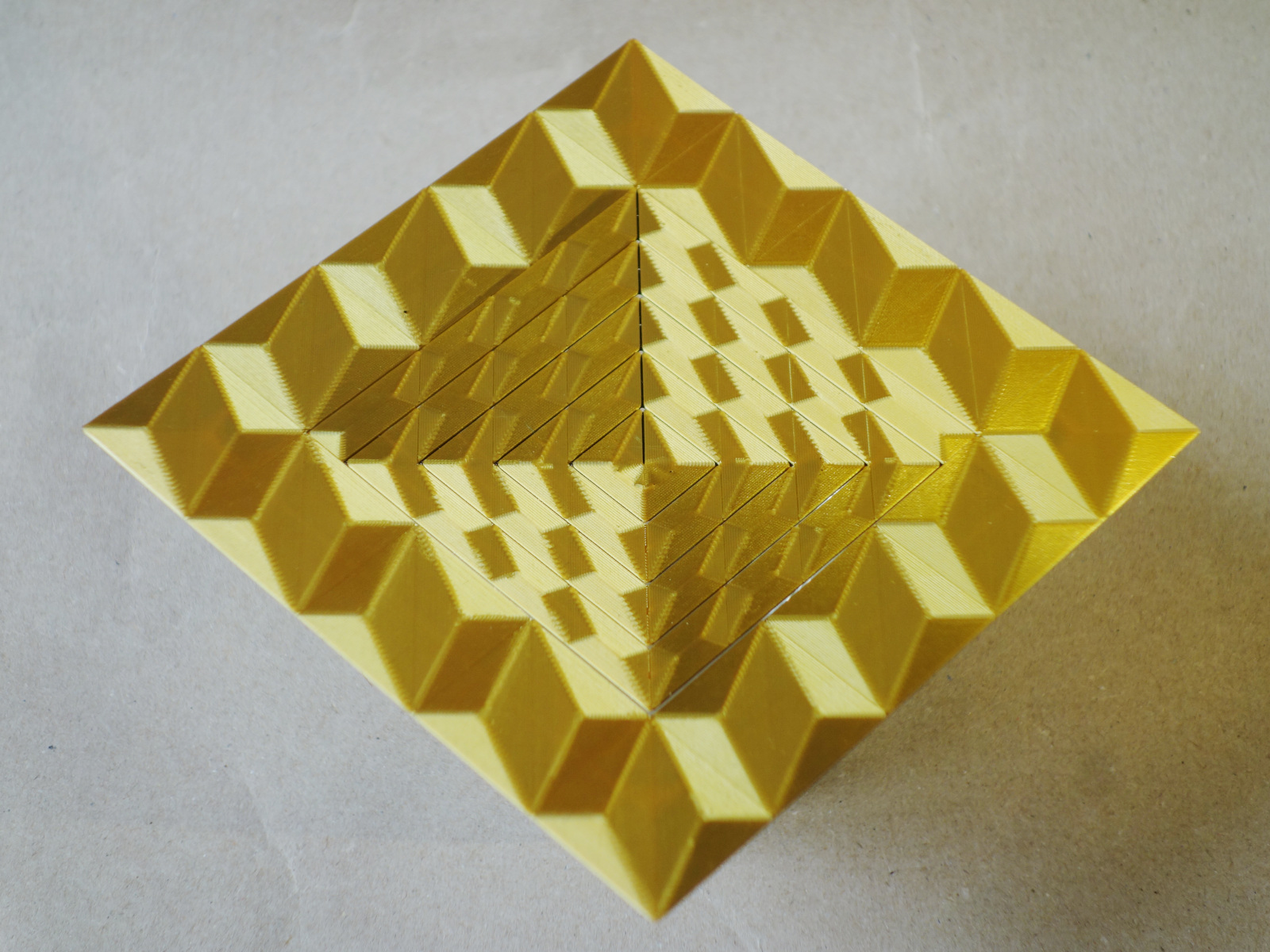 Popup Spinning Origami by ateldsign | Download free STL model ...