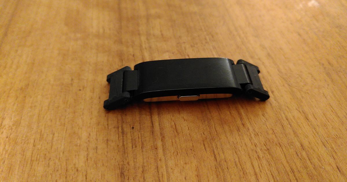 Withings Pulse HR adapter for regular 12mm bands by yepp | Download ...