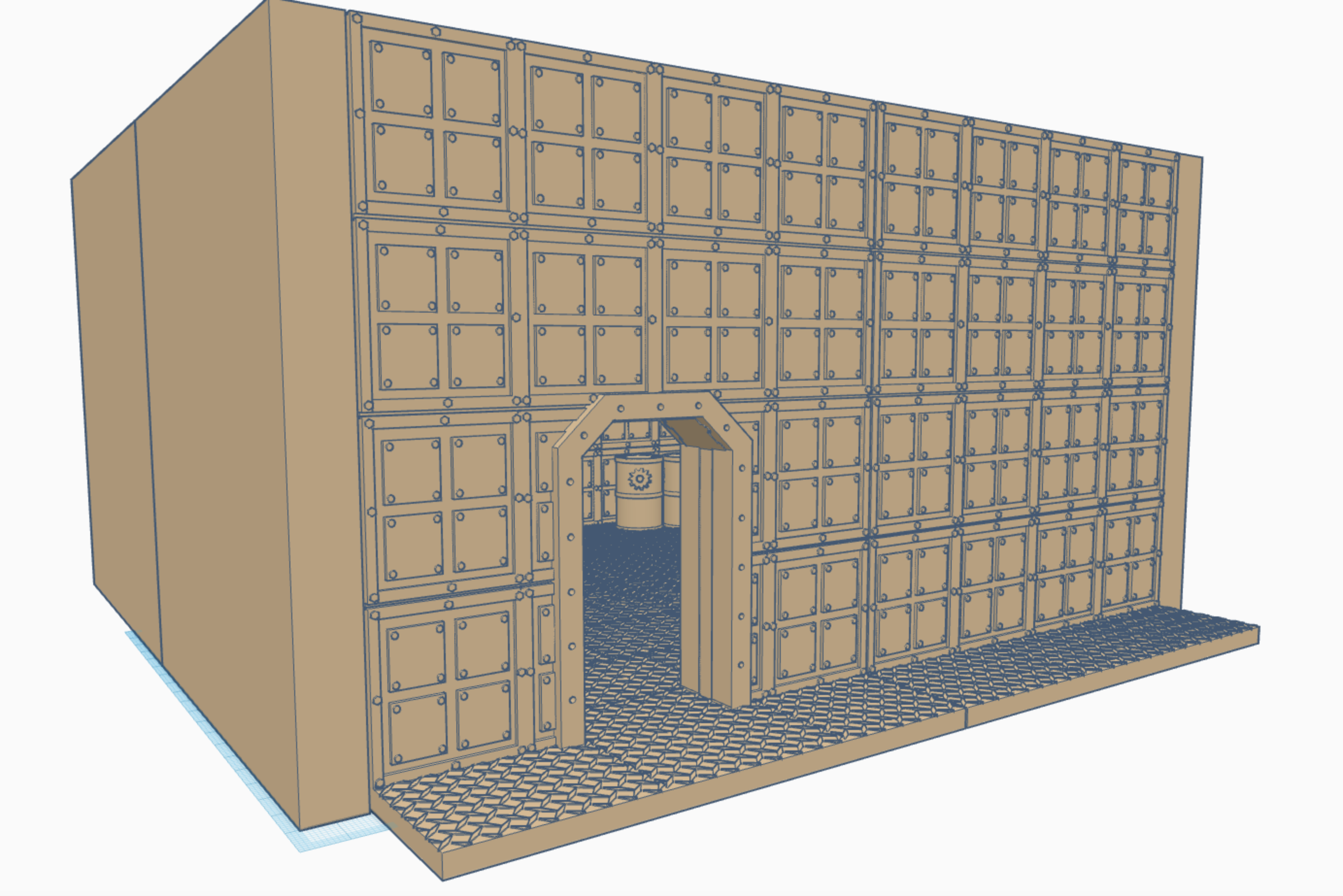 Armoured Room Wargames Wall - Section 7 by RobertusMaximus | Download ...