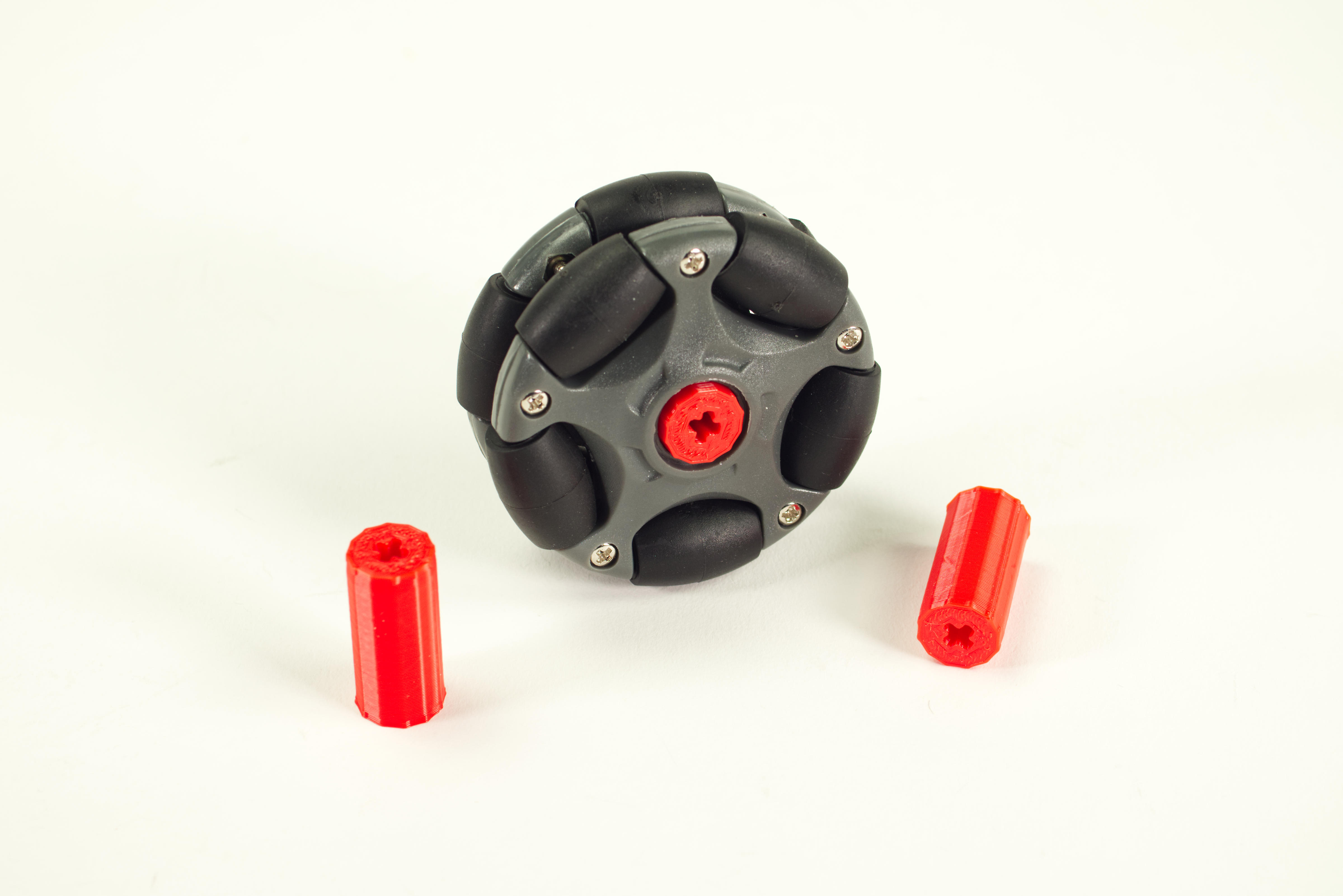 Omni Wheel Adapter by BrownDogGadgets | Download free STL model ...