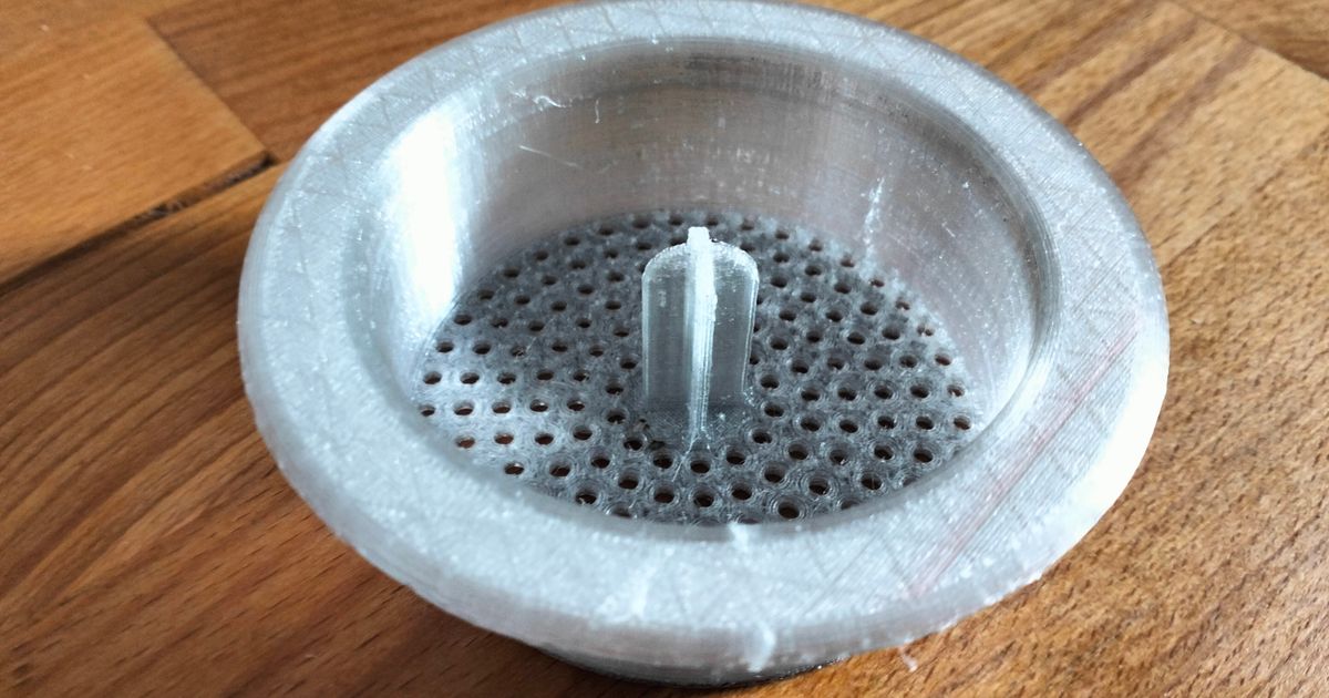 Kitchen sink filter (round passage) by Ckalp | Download free STL model ...