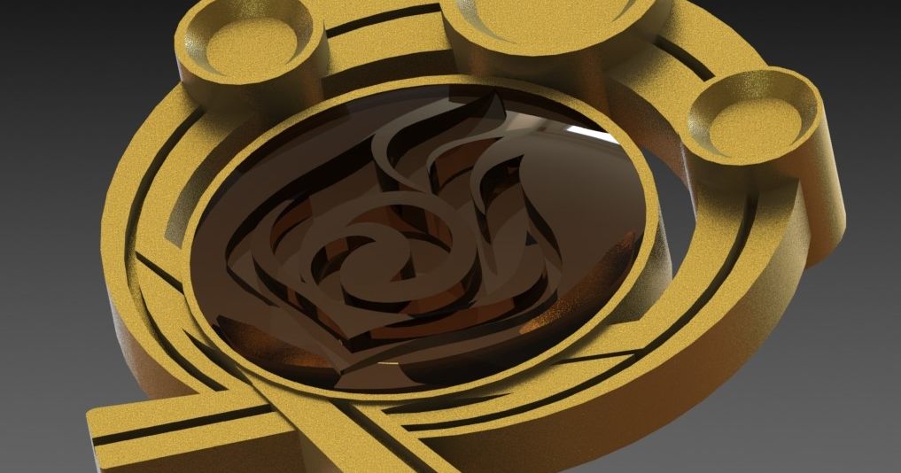 Genshin Impact - Yoimiya's Pyro Vision by Colton X | Download free STL ...