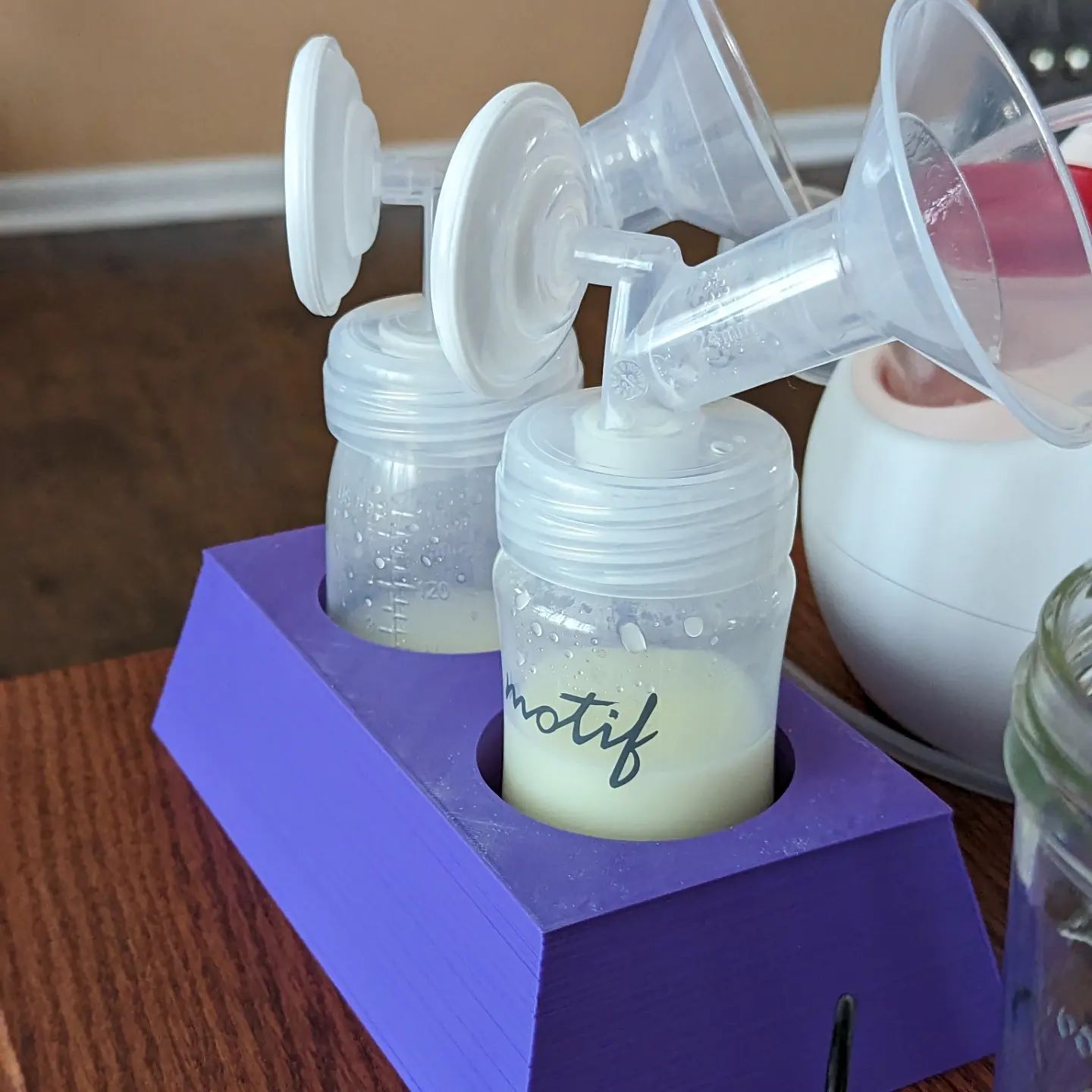 Bottle stand for Spectra breast pump bottles by ethanb07 | Download ...