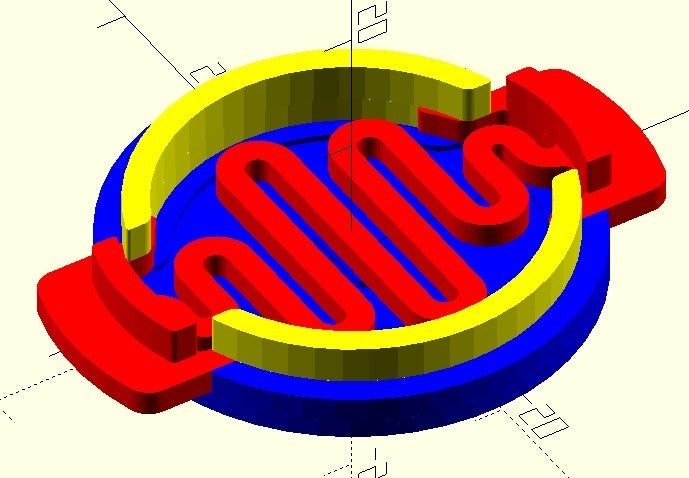 Lens cap 34mm by Jan K. | Download free STL model | Printables.com