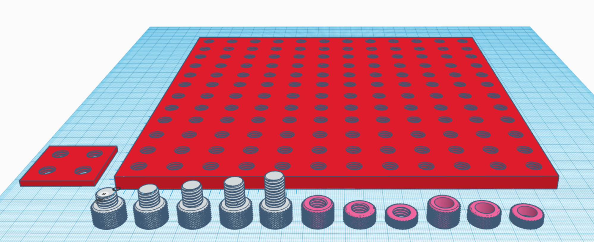 Threaded Board by rene hellemons | Download free STL model | Printables.com