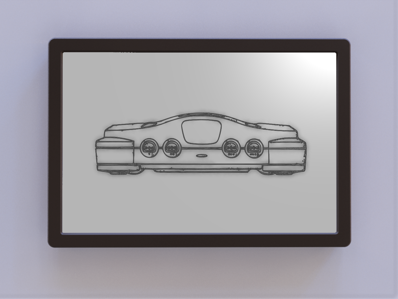 N64 Console Patent Art - Front by Ken Mills | Download free STL model ...