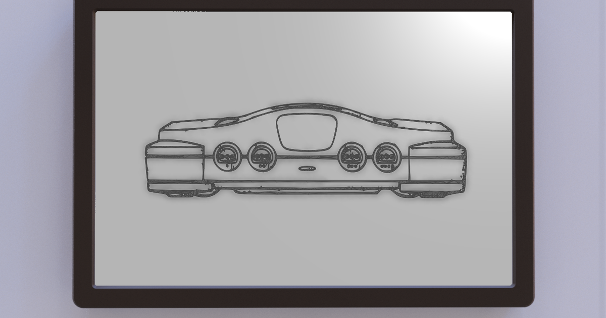 N64 Console Patent Art - Front by Ken Mills | Download free STL model ...