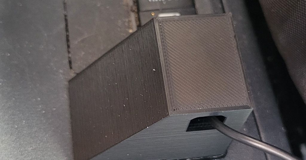 Aux Cord Protector Cover for Yaris by emaker | Download free STL model ...