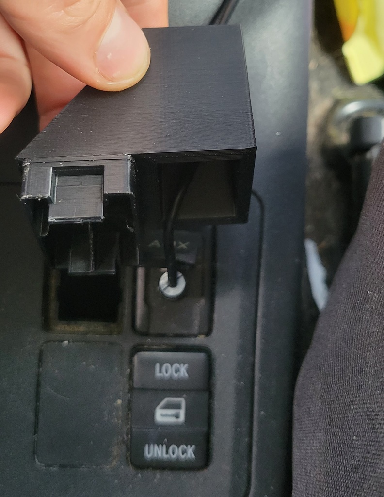 Aux Cord Protector Cover for Yaris by emaker | Download free STL model ...